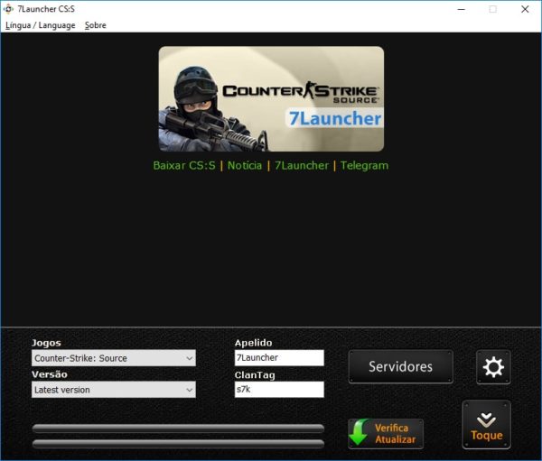 7Launcher CS:S / Download Counter-Strike: Source Grátis